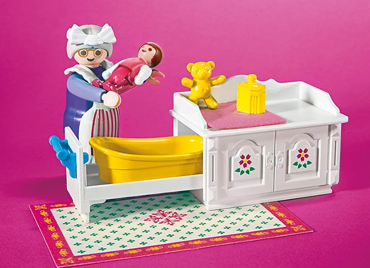 Playmobil Dollhouse Victorian Baby's Room Nursery Set 70893 Box for ...