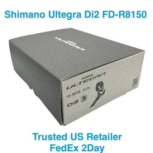 NEW Shimano Ultegra FD-R8150 Di2 Front Derailleur 2x12-Speed Braze-On ...