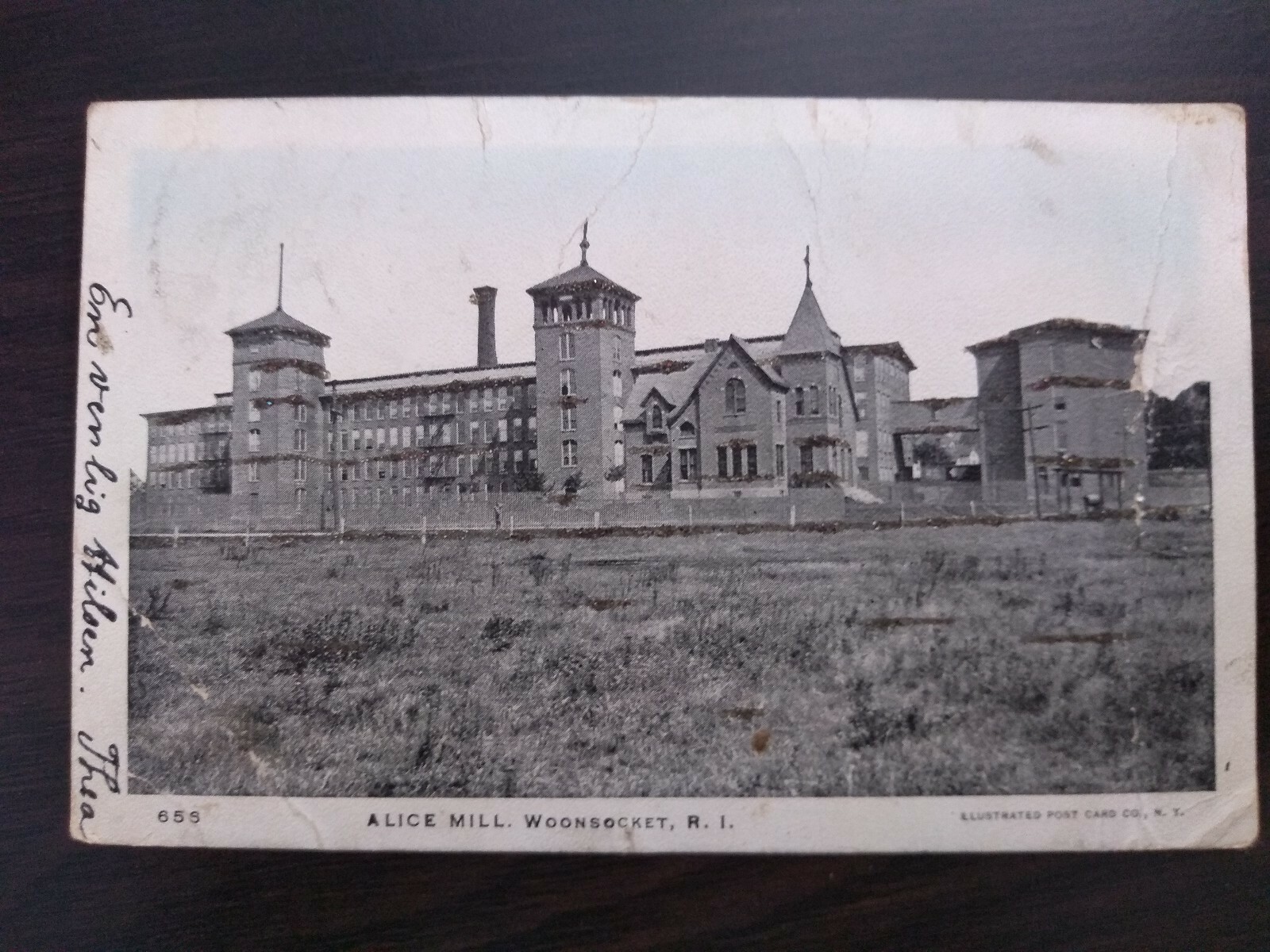 1905 Alice Mill Woonsocket Rhode Island RI RPPC Postcard | eBay