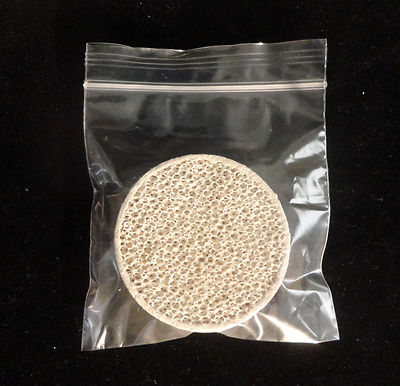 RETICULATED ZIRCONIA MOLTEN METAL FILTER SETTER PLATE DISK WIRELESS ...