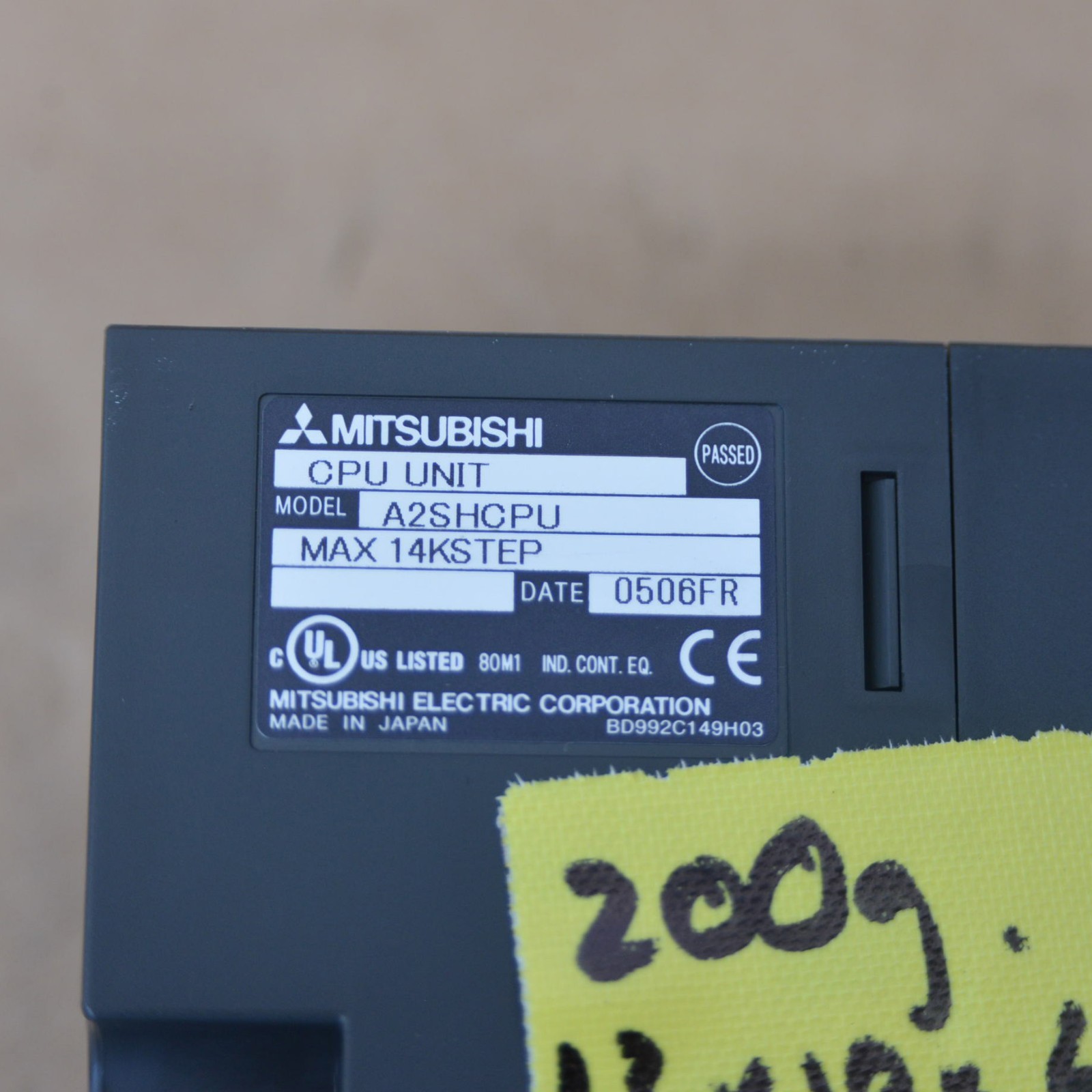 Mitsubishi MELSEC A2SHCPU CPU Unit PLC | eBay