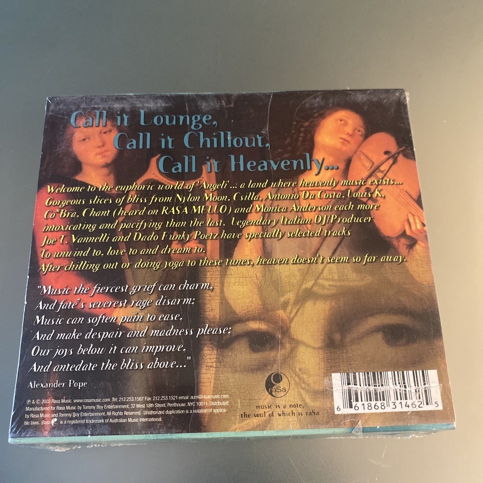 Angeli, Joe T. Vannelli, New Electronic 20003 Brand New CD 661868314625 ...