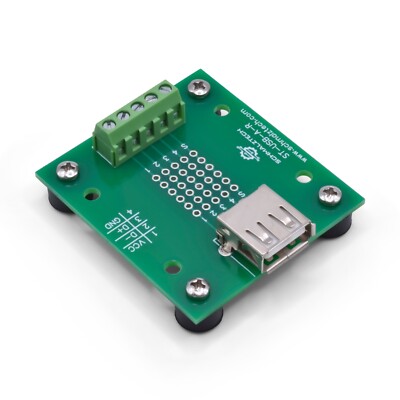USB Type A Screw Terminal Breakout Board / Interface Module ST-USB-A-R ...