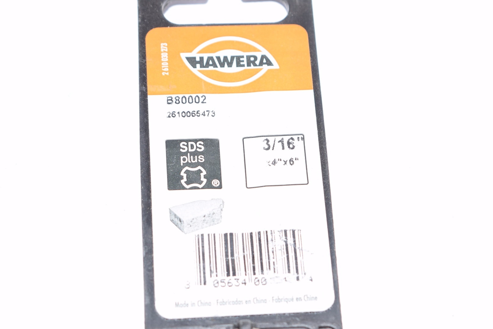 NEW Hawera B80002 SDS-plus Hammer Drill Bit, 3/16-Inch by 6-Inch | eBay
