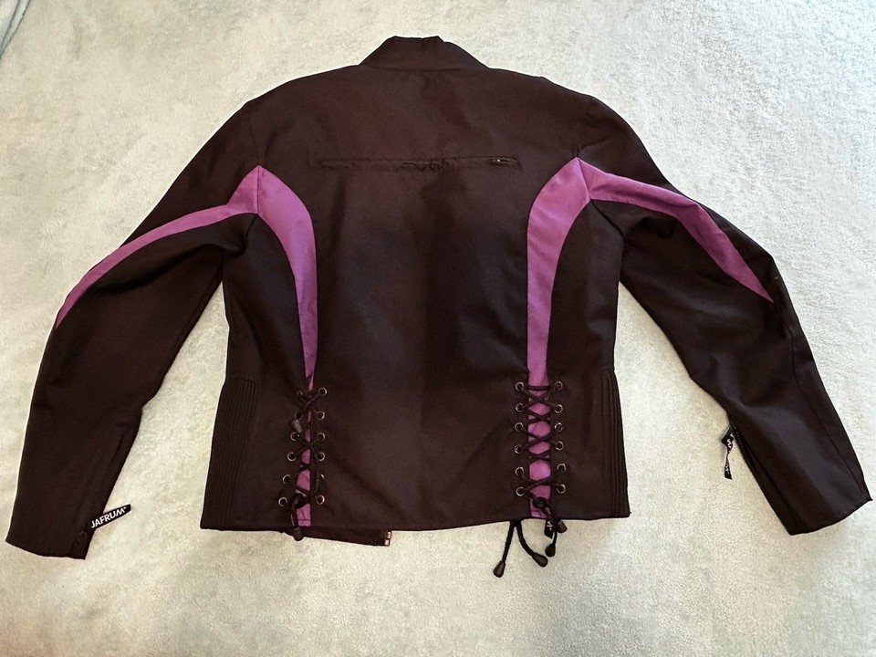 JAFRUM Motorcycle gear Ladies Jacket With zip out liner Sz Medium. | eBay