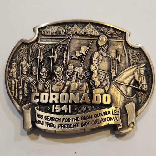 Coronado 1541 Oklahoma ADM Belt Buckle FIRST EDITION *19K* | eBay