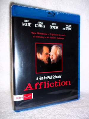 Affliction (Blu-ray, 2022) NEW ‎Nick Nolte Sissy Spacek James Willem ...