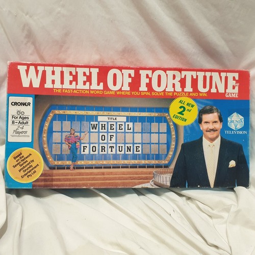 Vintage John Burgess Wheel of Fortune Game 2nd Edition Preloved Free Post Aust | eBay Australia