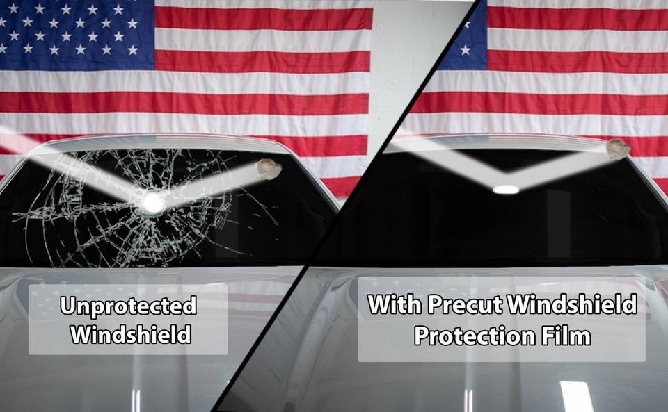 Pre Cut Front Windshield Protection Clear Bra Film Fits Range Rover ...