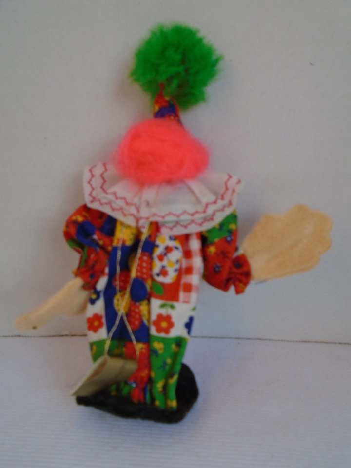 A. Hester Original Bozo The Clown Clothes Pin Christmas Ornament | eBay