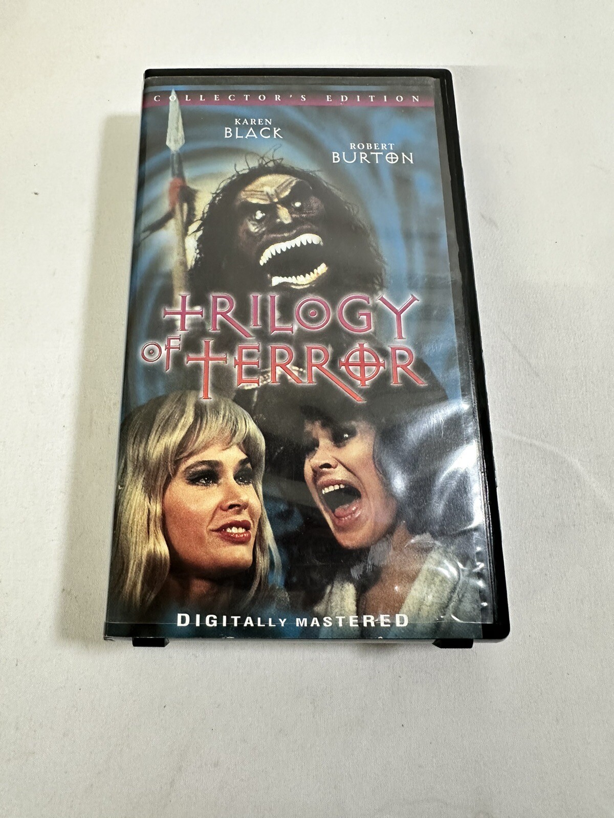 TRILOGY OF TERROR (1975) VHS Karen Black Robert Burton Horror Thriller ...