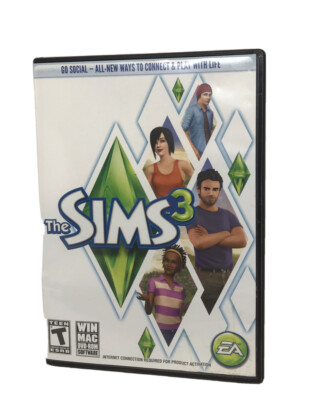 PC Or MAC The Sims 3 Video Game Teen Rated Booklet Internet Connect ...