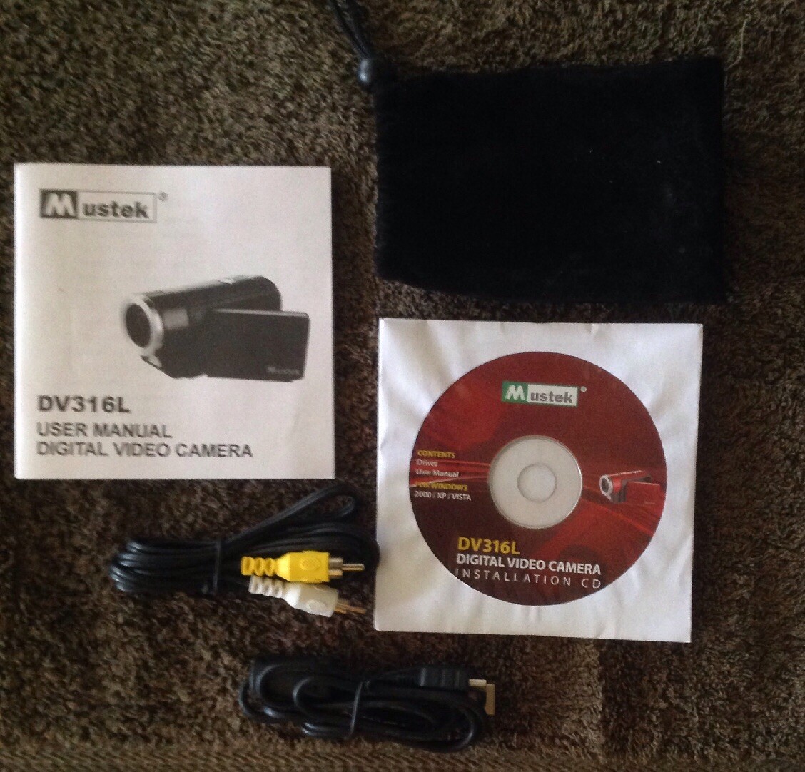 Mustek DV316L Digital Video Camera 6-in-1 Multifunctional Camera | eBay