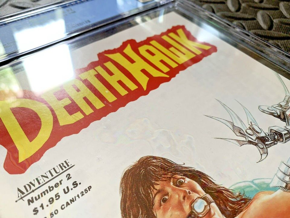 Death Hawk #2 1988 Adventure Comics Dave Dorman Bondage Cover CGC 9.8 ...