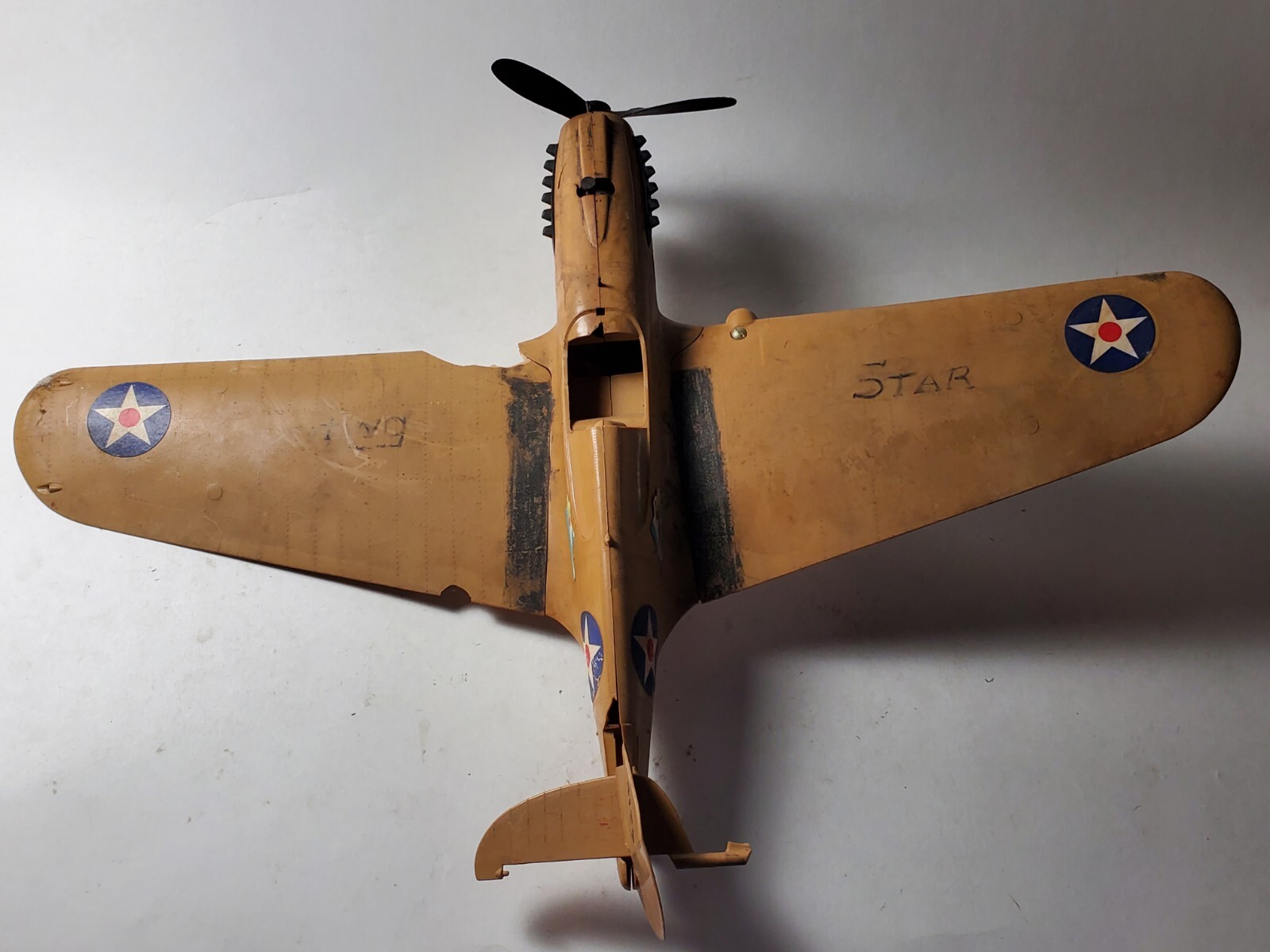 Cox Thimble Drome P-40 Warhawk Flying Tiger WWII Tether Plane .049 ...