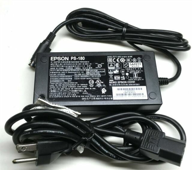 Epson PS-180 AC Adapter Power Supply (M159E) for sale online | eBay