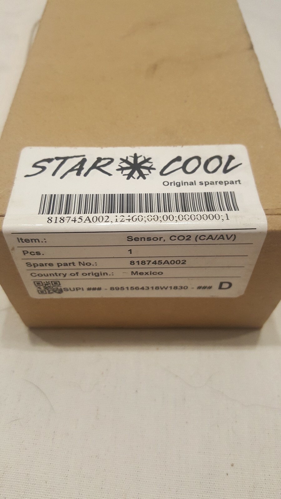 Star Cool CO2 Sensor 818745A002 for reefer containers | eBay