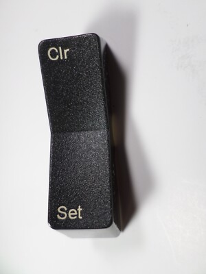 IBM Selectric III 670x CLR SET ROCKER KEY clear set part black | eBay