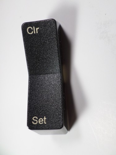 IBM Selectric III 670x CLR SET ROCKER KEY clear set part black | eBay