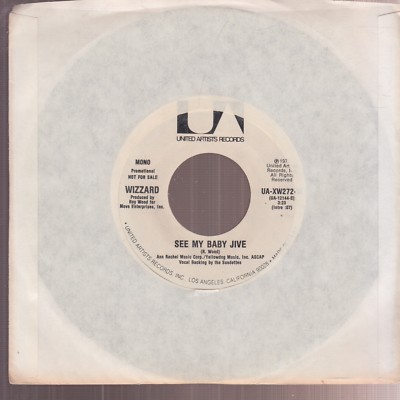 wizzard see my baby jive 7" promo mono/stereo | eBay