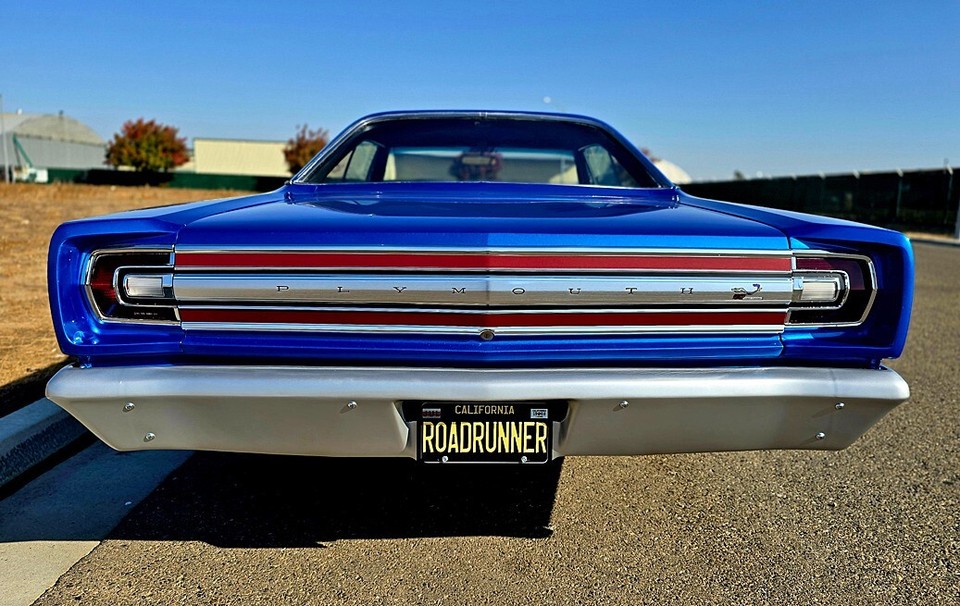 1968 1969 PLYMOUTH ROAD RUNNER GTX SATELLITE BELVEDERE FIBERGLASS REAR ...