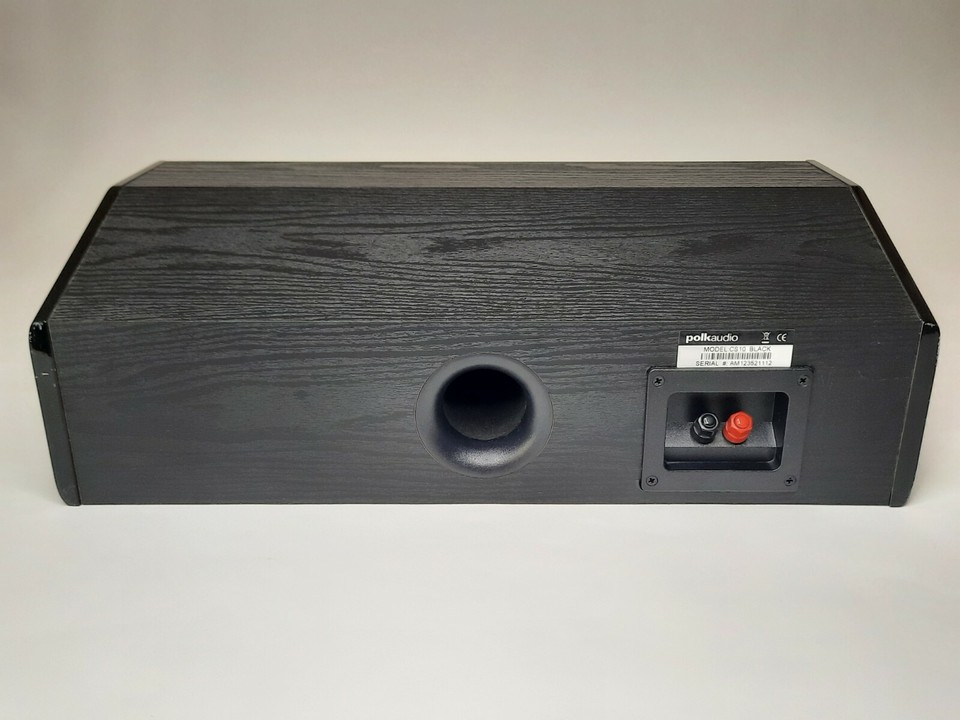 Polk Audio CS10 Center Channel Speaker System Polkaudio - Black | eBay