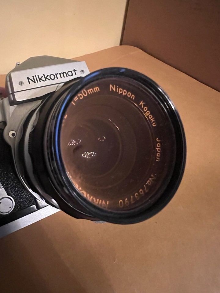 Nikon Nikkormat FT2 35mm SLR Film Camera with Nikkor 50mm F / 1:2 ...