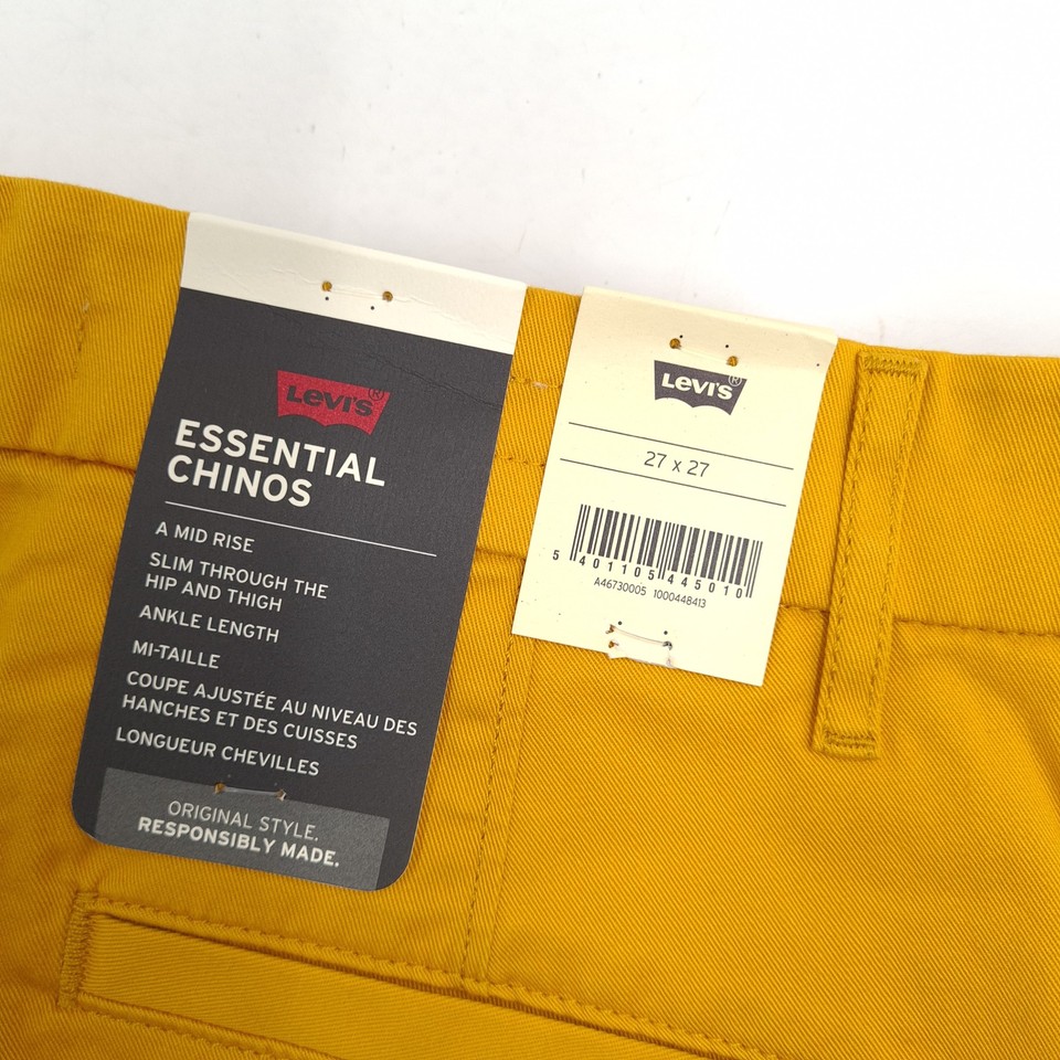 Levi's Damen Chinohose Slim Stretch Iy7 Größe W27 L27 | eBay