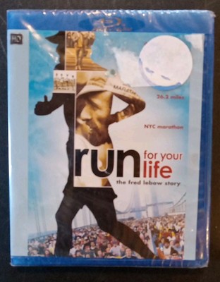 RUN FOR YOUR LIFE The Fred Lebow Story BLU-RAY DISC Rare Out of ...