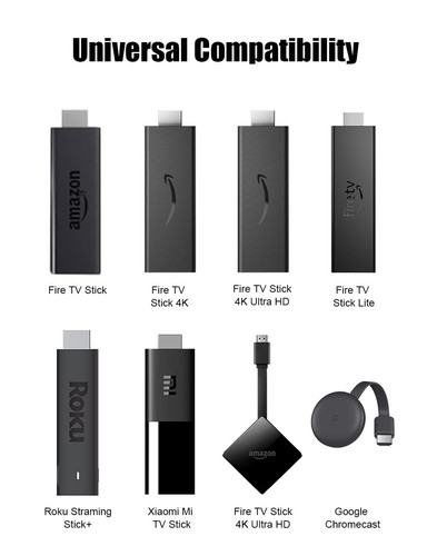 for Mission USB Power Cable Adapter for Fire TV Stick, FireStick 4K Max ...