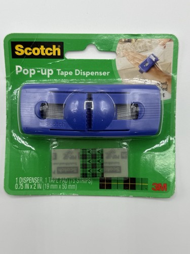 Scotch Pop-Up Tape Dispenser Magic Tape Handband with 75 Tape Strips ...
