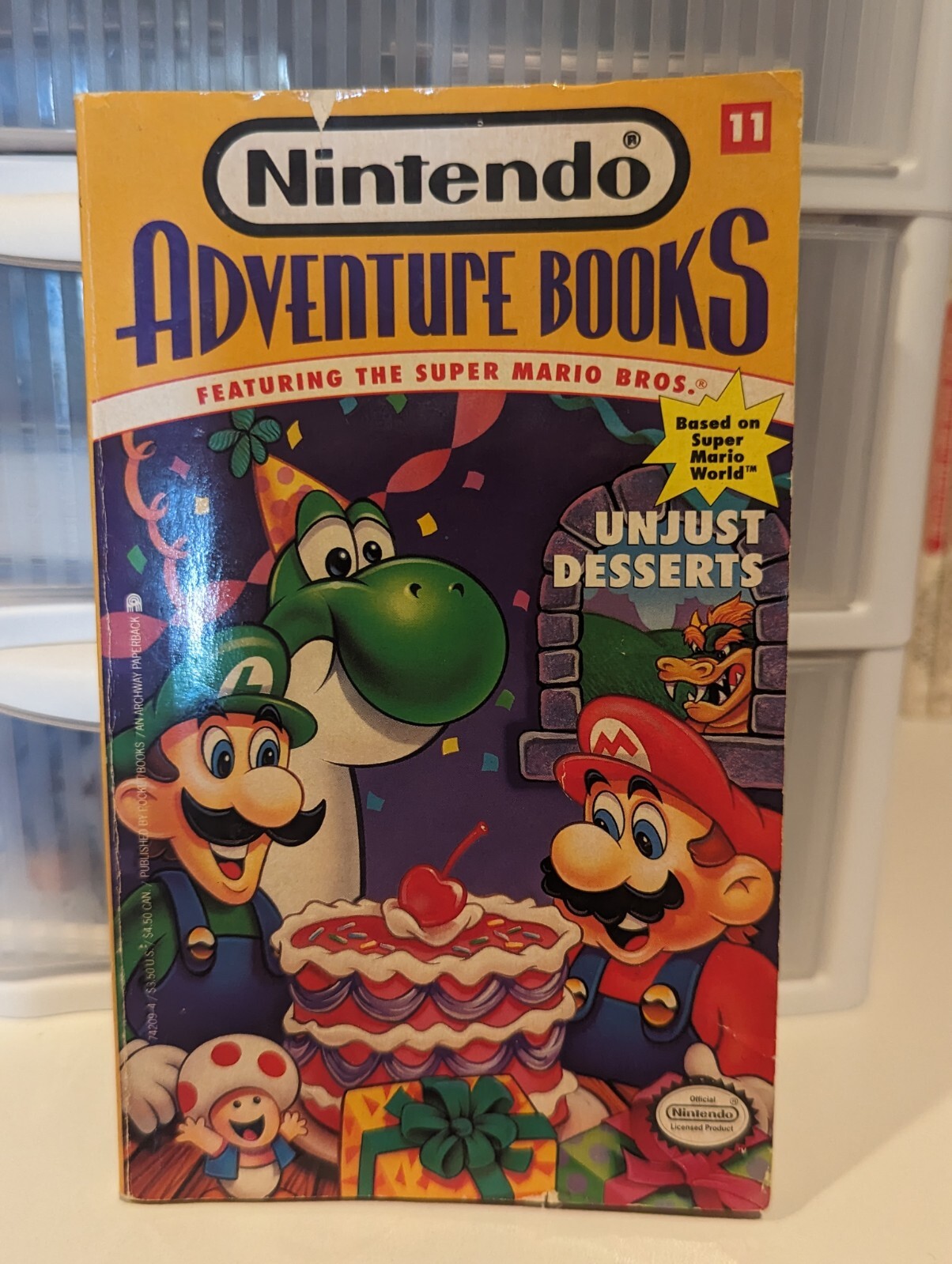 Nintendo Adventure Books: Unjust Desserts #11 by Matt Wayne (1992 ...