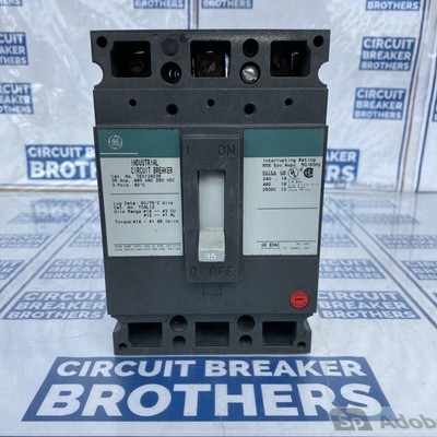 Circuit Breakers - Electric Ge Type Ted Circuit Breakers