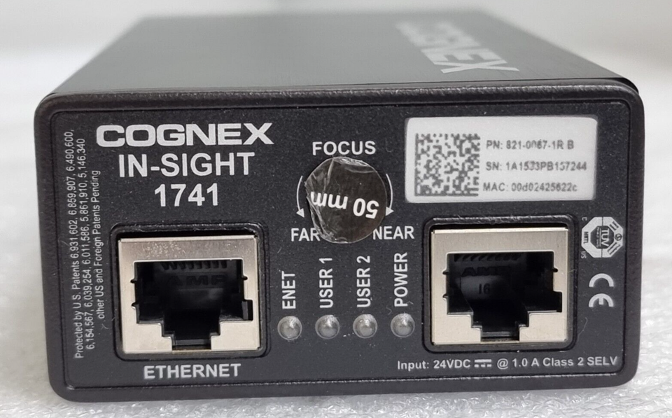 COGNEX In-Sight 1741 Wafer Reader ( P/N 821-0067-1R B ) | eBay