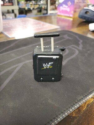 WWE Mattel/Jakks Wrestling Figure Accessory Opening WWF Logo Luggage ...