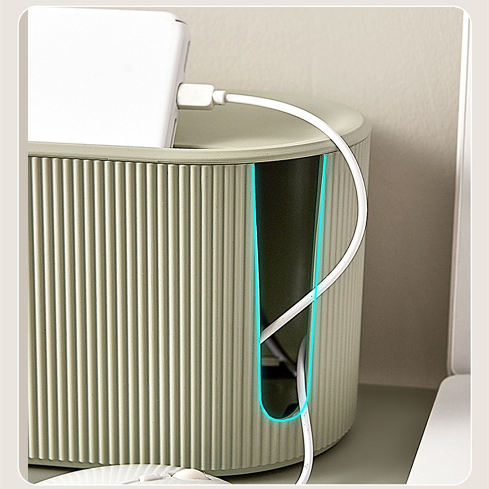 Cable Container Data Cable Organizer Wire Winder Box Storage Case | eBay