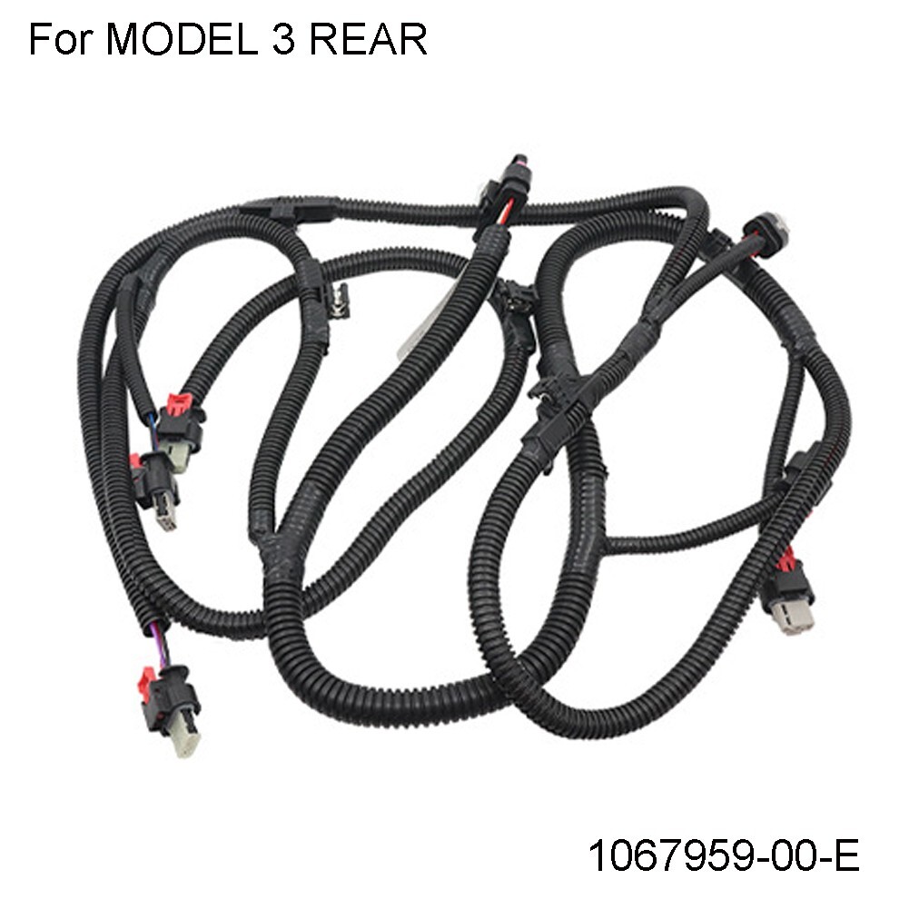 For Tesla MODEL 3 2017-2020 Replacement Part REAR BUMPER PDC WIRING ...