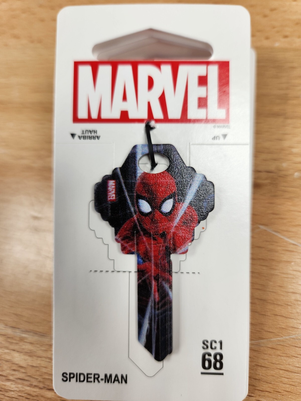 Marvel Spider-man Schlage sc1 key blank - READ DETAILS BELOW | eBay