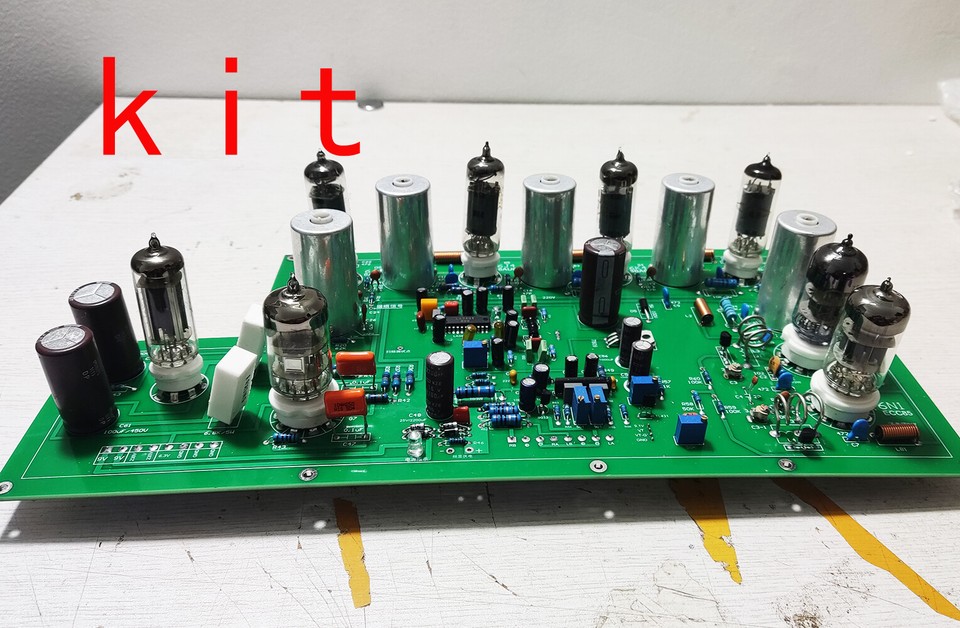 Vacuum Tube FM Radio Vintage Audio Valve Stereo Receiver DIY/ 6N3/6N1 ...