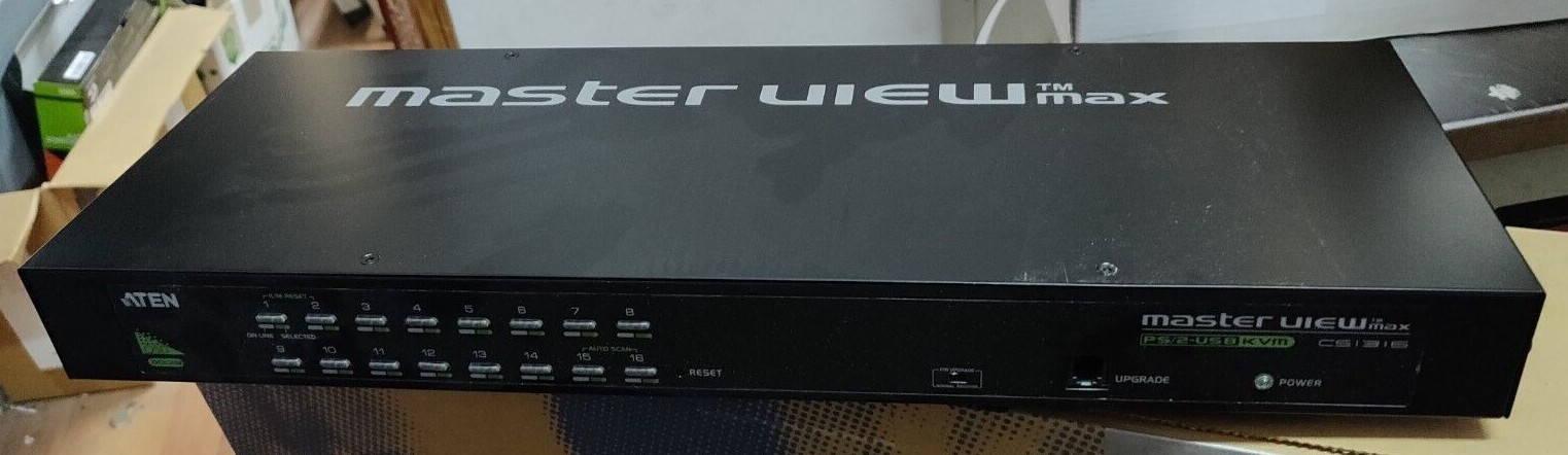 ATEN CS1316 MasterView Max 16-Port PS/2-USB KVM - NEW not in Box! | eBay