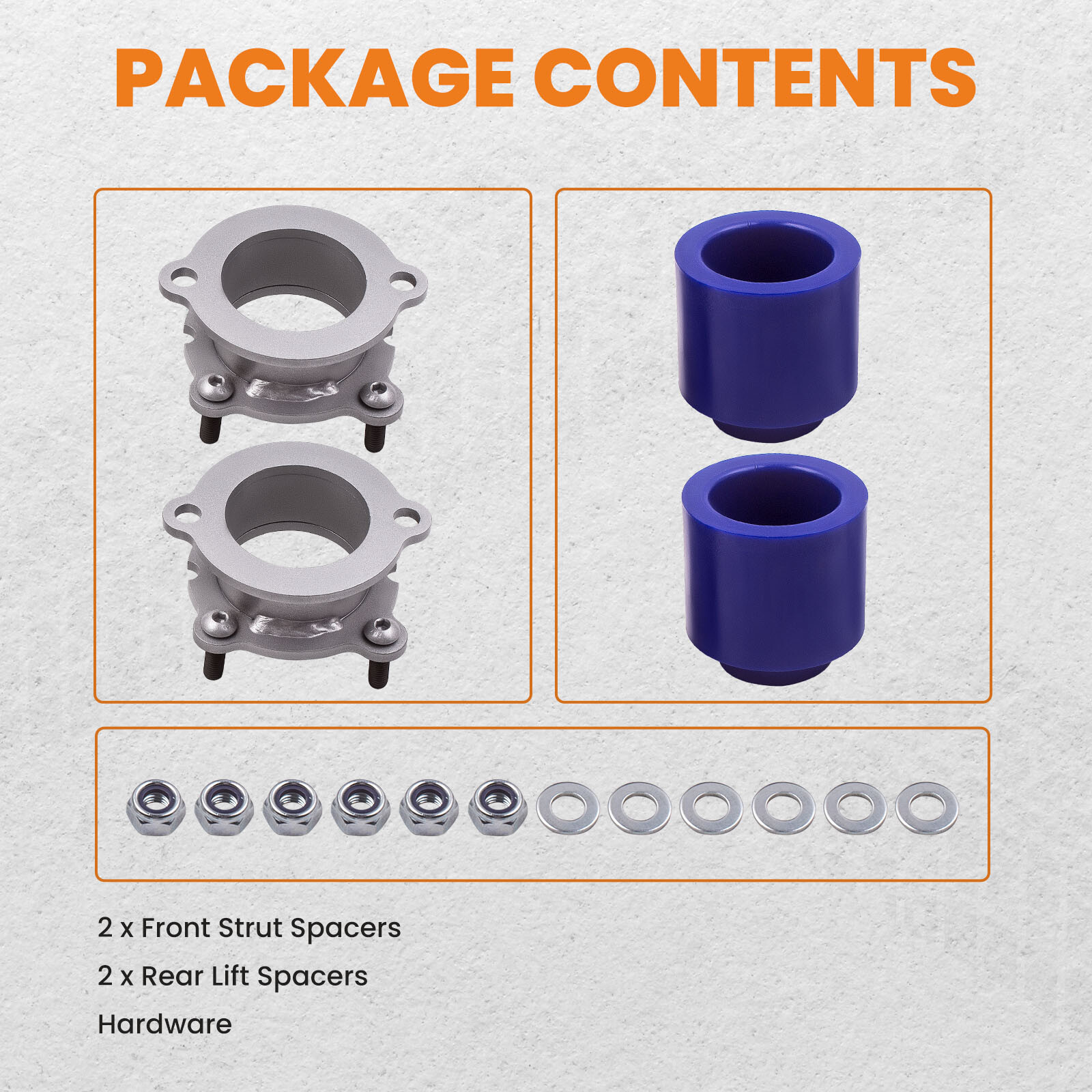 3" Front Rear Lift Kit For Chevrolet Trailblazer GMC Envoy 2002-2009 ...