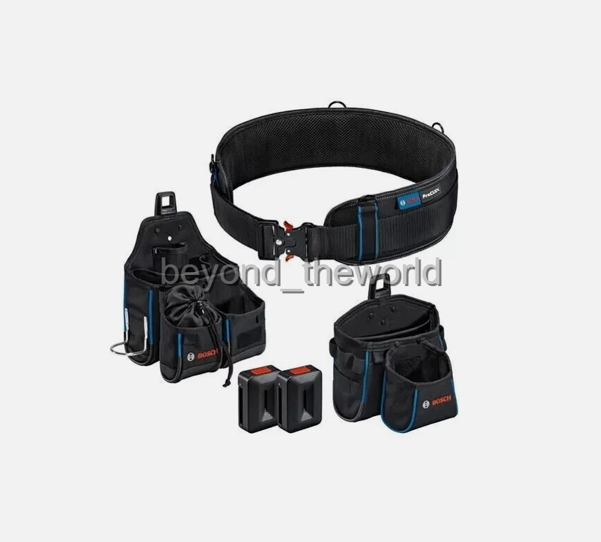 Bosch Professional Tool Belt 108 Kit Pouch/Holster ProClick High ...