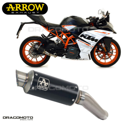 Exhaust KTM RC 125 2017 2018 ARROW Nichrom Black GP2 | eBay Australia