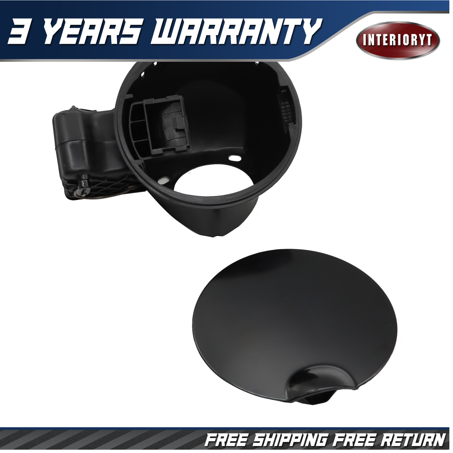 Fuel Filler Gas Cap Door Lid Housing & Door Cap kit for Ford F-150 2004 ...