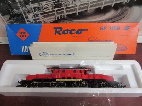 Roco: 1 E - Lok 1189.02 / 4149B Mit OVP sehr schön Fährt sehr gut | eBay.de