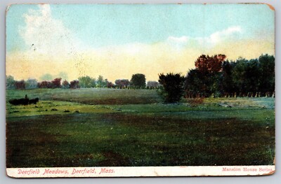 Deerfield Meadows Mansion House Series Mass Early 1900s Postcard S4 | eBay