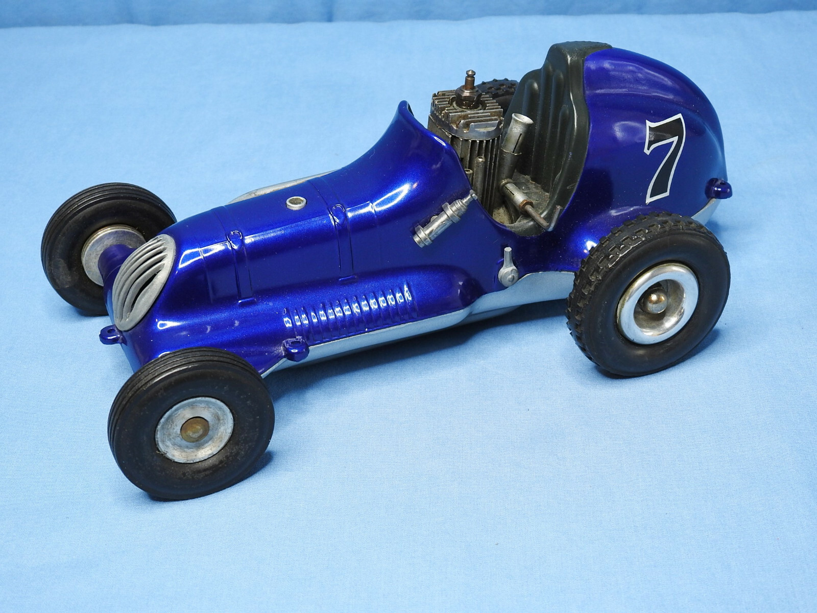 Rare Vintage Original 1950s Cox Champion Tether Car Cameron Pow