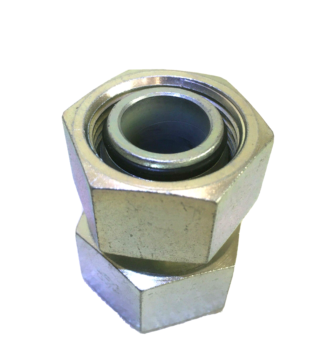 Hydraulikverschraubung GZ 22-L Doppelmutter M 30x2 ÜW 22L Zwischenstück ...