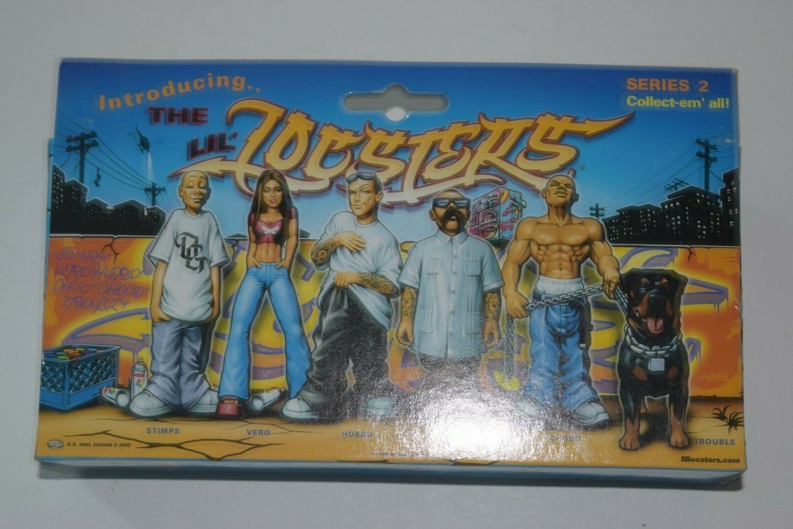 Lil' Locsters 6 Piece Series 2 #901 Homies Figures Original Box G10 | eBay