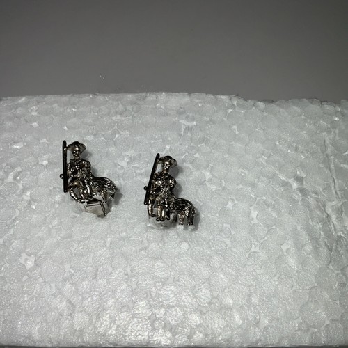 ** VINTAGE Sarah Coventry Cuff Links Huckleberry Finn With Dog ** | eBay